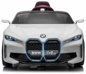 Elektrické autíčko BMW i4 bílé