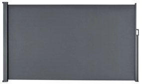 Juskys Boční markýza Dubaj 300 x 180 cm - šedá
