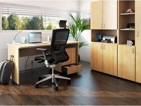 Kancelářský nábytek sestava ProOffice 4, divoká hruška