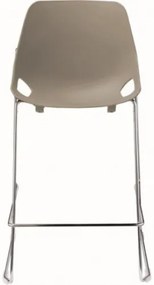 Barová židle plastová DESIGNE SB22 - nosnost 120 kg - výběr barvy plastu - 3D4839