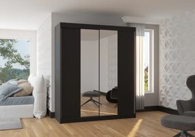 Posuvná skříň s zrcadlem BALANCE 180