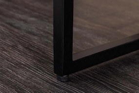 Designová vysoká komoda Waseemah 120 cm černé mango
