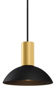 Závěsné designové svítidlo Odrey 7.0  Závěsné designové svítidlo Odrey 7.0 Barva: Zlatá / Černá, Rozeta: Zápustná rozeta - černá
