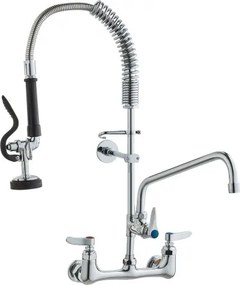 Komerční baterie s oplachovacím rozprašovačem, 63,5 cm výška, 20,3 cm střed, 30,5 cm