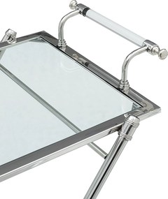 Pomocný stůl Morris Silver 90x62x83 cm