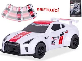 Driftovací auto na setrvačník / Autíčko / plast / 16 cm / 2 barvy