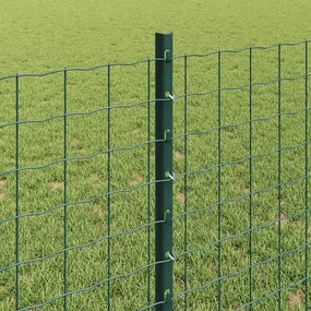 Zabudovaný plotový sloupek 22 ks Zelená 120 cm 3335916