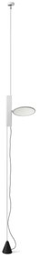 Flos F4640009 OK, bílé svítidlo mezi podlahu a strop se stmívačem, 18W LED 2700K, max. 400cm