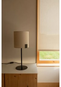 FARO 20054 - Stolní lampa NILA 1xE27/15W/230V krémová/černá