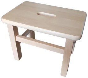 HRADIL Buková stolička masiv 35x27x23cm (š/v/h) barva přírodní