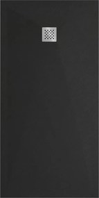 Mexen Stone+ obdélníková kompozitní sprchová vanička 200 x 90 cm, černá - 44709020
