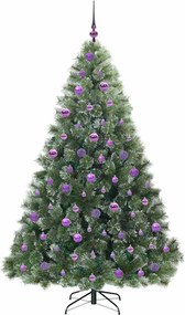 Umělý vánoční stromeček s stojanem Zelená 180 cm PE a PVC 3397854