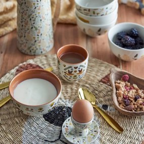 Barevná jídelní sada s přírodním motivem Bloomingville Bryn