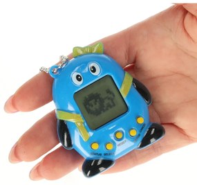 KIK KX9720_1 Hračka Tamagotchi elektronická hra zvíře modrá