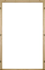 Hrdinka Rámové dvoukřídlé zárubně 110 - 150 cm s těsněním - šířka 140 cm