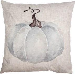 Béžový dekorativní polštář s dýní Country Style Pumpkin - 45*45*4 cm