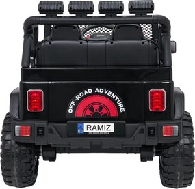 Elektrické autíčko Jeep BEAST 4x4 černé