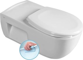 Sapho HANDICAP závěsná WC mísa 37 x 70 cm Rimless bílá TU1206
