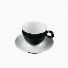 Podšálek na kávu / čaj černý 15 cm - RGB (451611)