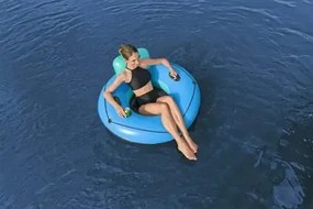 Bestway Nafukovací křeslo na vodu Whitecup - průměr 106cm modrý