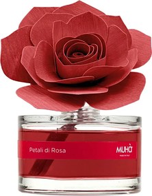 Muhà Rose difuzér s dřevěnou růží Petali di Rosa Objem: 200 ml