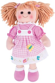Bigjigs Toys Látková panenka Eva 34 cm