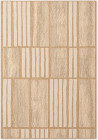 Ted Baker, Kusový koberec Ted Baker Haringey 106382 Natural White, 160x230, béžová, chodba / předsíň