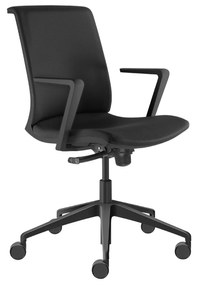 LD SEATING - Kancelářská židle LYRA NET 204-F80 - černý rám