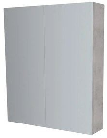 Mereo Mereo, Koupelnová skříňka zrcadlová 80 cm, galerka, 2 x dvířka, Multidecor, CN798G82ACST