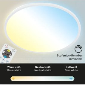 Briloner 7079-016 - LED Stmívatelné svítidlo SLIM LED/18W/230V 2700-6500K + DO