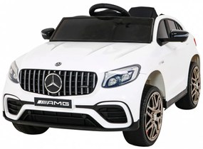 HračkyZaDobréKačky Dětské elektrické autíčko Mercedes GLC 63S 4x4 Small bílé