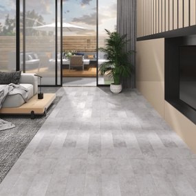 vidaXL Nesamolepicí PVC podlahová prkna 5,26 m² 2 mm [146572] Barva: zemitě šedá