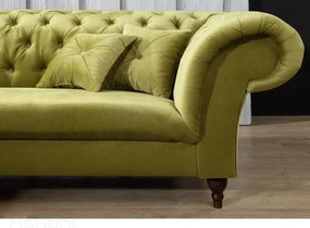 Askont Chesterfield Preston: Pohovka 3M green