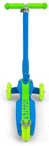 Dětská koloběžka Milly Mally Magic Scooter blue-green
