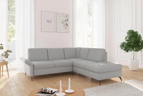 XXXLutz ROHOVÁ SEDAČKA, textil, světle šedá Sit & More - Sedací soupravy - 00014401617R
