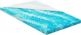 Juskys Sedmizónový topper z paměťové pěny, výška 7 cm Velikost: 90 × 200 cm