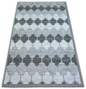 koberec AKRYL YAZZ 3766 Marocký jetel, Mříž, šedá velikost 200x290 cm | krásné koberce cz