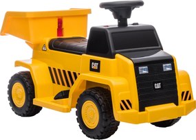 HOMCOM Elektrický dětský traktor, hrací vozidlo s vyklápěcí ložnou plochou, klakson, jezdící traktor se světlometem, max. 3 km/h, pro děti od 1,5 do …