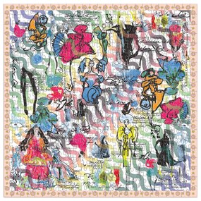 Galison Oboustranné puzzle Kolekce Ipanema Girls 500 dílků