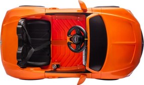 Dětské elektrické autíčko Bentley Batur kabriolet oranžové