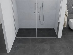 Mexen Pretoria Duo sprchové dveře vyklápěcí 150 cm, transparentní, chrom - 852-150-000-02-00