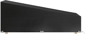 Plachta na zahradní lehátko s 12 očky 200 x 65 x 35/60 cm PE 319344