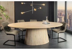 Massive home | Jídelní stůl ART DECO 220cm ovál  mango