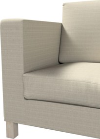 Potah na pohovku IKEA  Karlanda 3-místná nerozkládací, krátký barva béžová látka pletený vzor