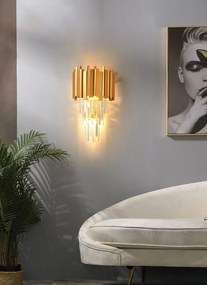 Toolight, nástěnná lampa 1xE14 312357, růžové zlato, OSW-04414