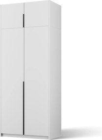 ADRK Furniture Bregma II s nástavcem Skříň s otočnými dveřmi ADRK-W-BREG-100-WB