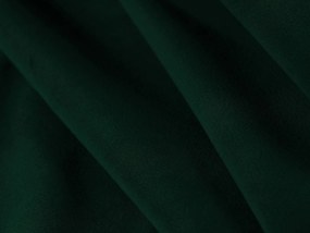 Rohová pohovka buro pravá 273 cm samet zelená MUZZA