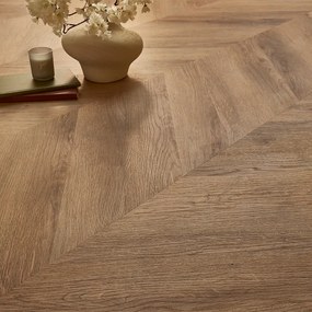 Vinylová plovoucí podlaha Afirmax Chevron 42702 Garda Oak 1,44 m²
