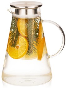 4Home Skleněný džbán s víčkem Jug Hot&Cool, 1,8 l