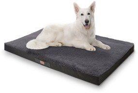 Balu, pelíšek pro psa, polštář pro psa, možnost praní, ortopedický, protiskluzový, prodyšná paměťová pěna, velikost XXL (120 x 10 x 100 cm)